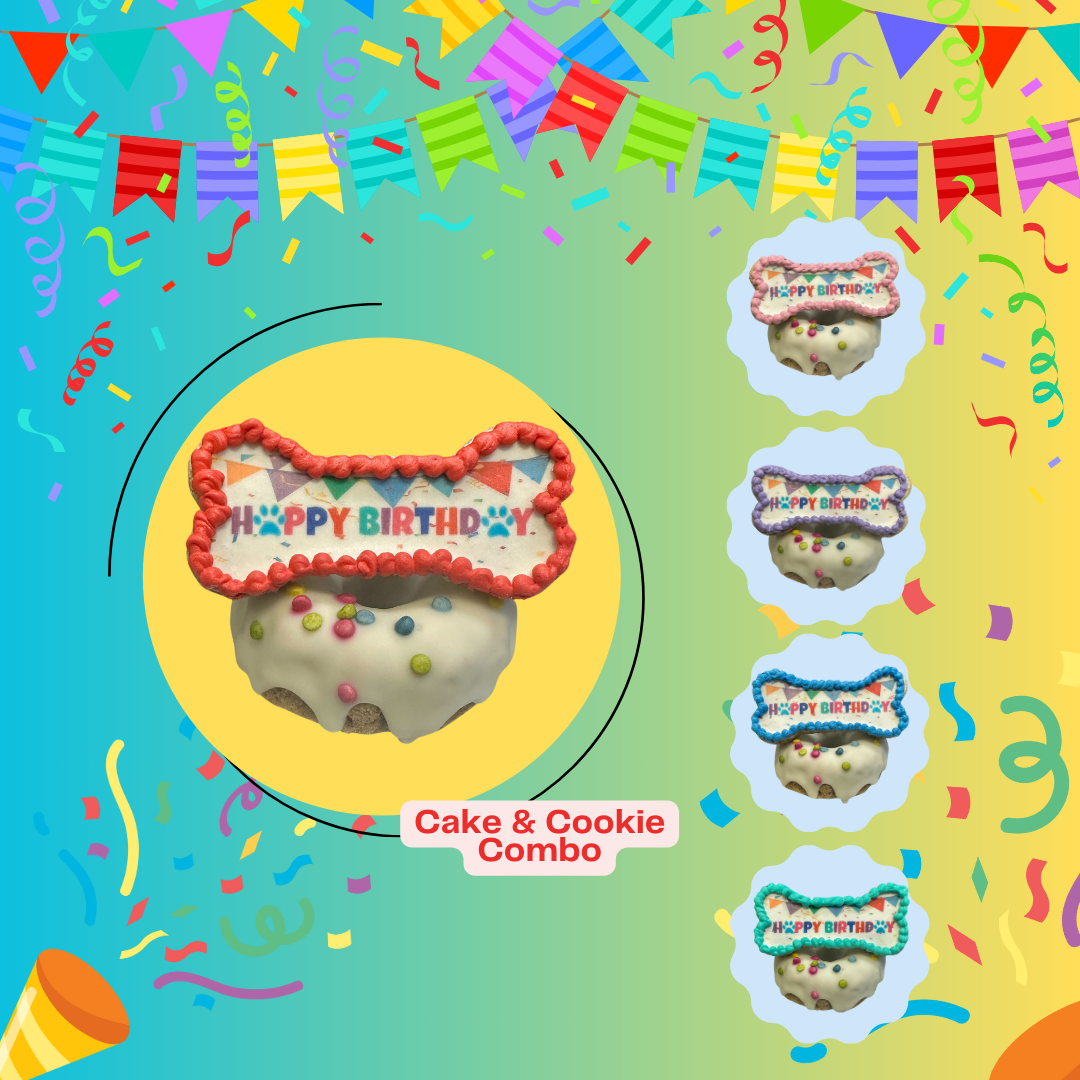 Grab’n Go Birthday Cakes | Dogs-n-Donuts